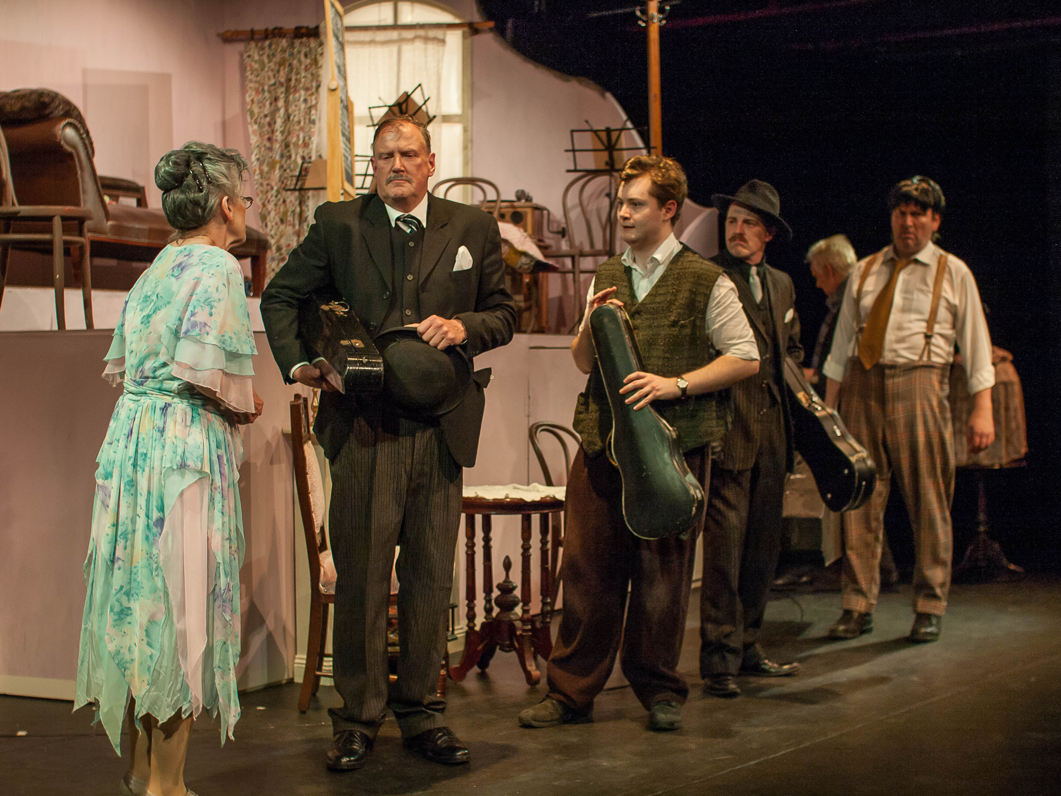 “The Ladykillers” – A bunch of crazed thugs, who can’t play a note to ...